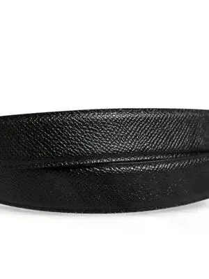 Dolce & Gabbana Logo-plaque Leather Belt