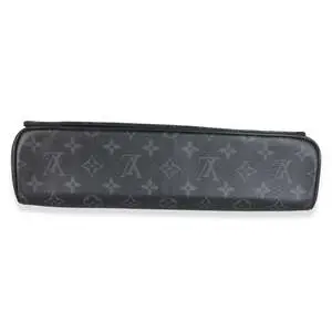 LOUIS VUITTON Monogram Eclipse Canvas District Mm - Black