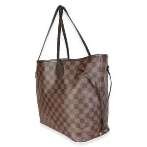 LOUIS VUITTON Damier Ebene Canvas Neverfull Mm - Brown