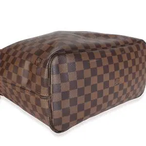 LOUIS VUITTON Damier Ebene Canvas Neverfull Mm - Brown