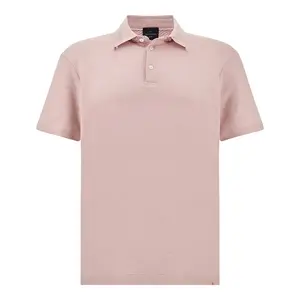 Paul & Shark X-soft Polo Shirt In Cotton Interlock With Linen Details - Zephyr