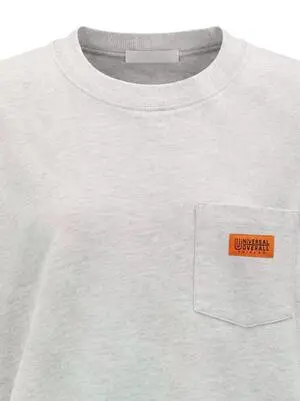 UNIVERSAL OVERALL Logo-patch Pocket T-shirt