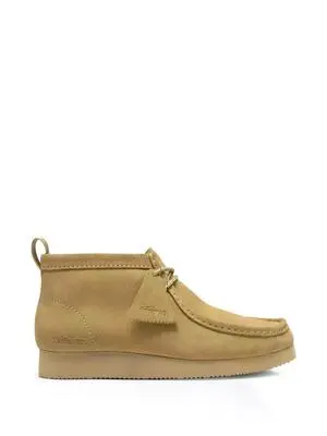 Clarks Wallabee Suede Boots - Neutrals