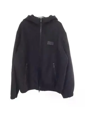 Valentino Garavani 2010s Vltn-logo Hooded Jacket - Black