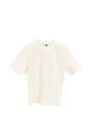 Fendi 2010s Reversible Logo-pattern T-shirt - Neutrals
