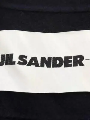 JIL SANDER 2010s Logo-embroidered Wool Jacket