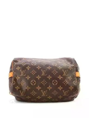 LOUIS VUITTON Speedy Bandouliere Bag Monogram Canvas 30 Shoulder Bag - Brown