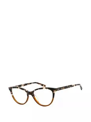 Calvin Klein Tortoiseshell-effect Cat-eye Glasses - Brown