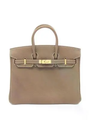 Hermès 2026 Birkin 25 Tote Bag - Brown
