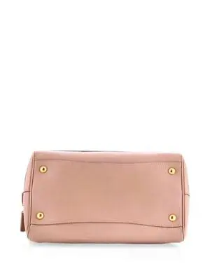 Prada Convertible Bowler Bag Saffiano Leather Medium Satchel