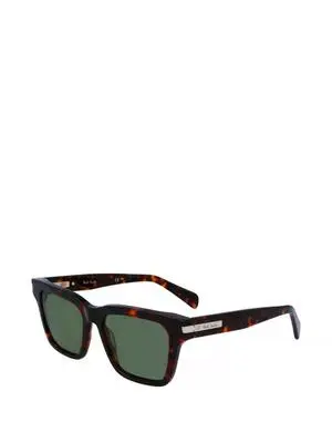 Paul Smith Harberton Square-frame Sunglasses - Brown