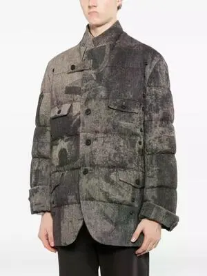 Yohji Yamamoto Printed Padded Jacket