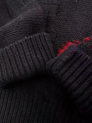 Givenchy 2010s Logo Knit Sweater