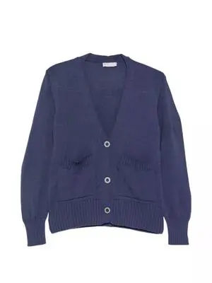 INTRECCI V-neck Knitted Cardigan