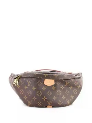 LOUIS VUITTON Bum Bag Monogram Canvas Belt Bag - Brown