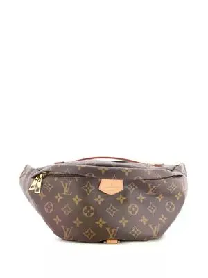 LOUIS VUITTON Bum Bag Monogram Canvas Belt Bag - Brown
