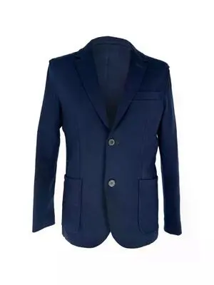 LANVIN Single-breasted Pocket Blazer - Blue
