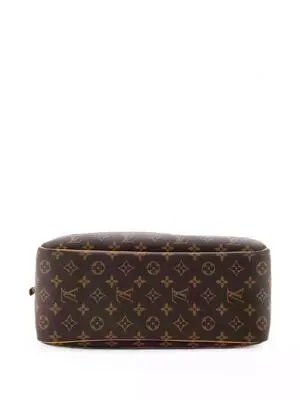 LOUIS VUITTON Deauville Monogram Canvas Handbag - Brown