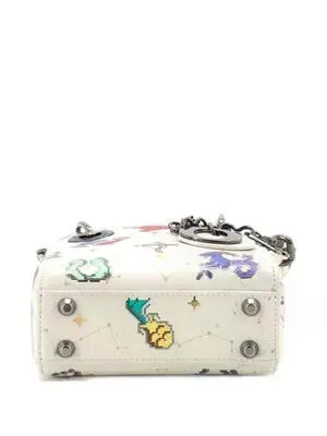 Dior Lady Bag Pixel Zodiac Printed Calfskin Mini Shoulder Bag