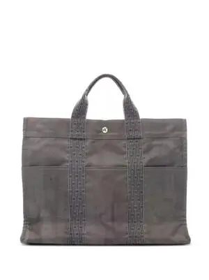 Hermès 2000s Mm Yale Line Tote Bag - Grey