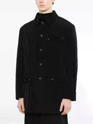 Yohji Yamamoto Tab-detail Padded Jacket