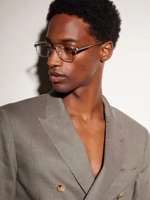 Cartier Santos De Aviator-style -tone Glasses