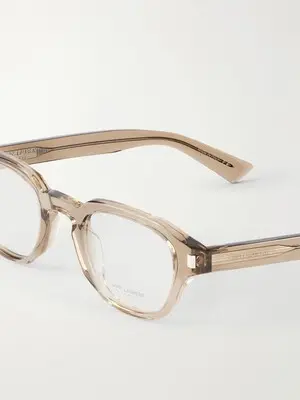 Saint Laurent Sl 946 Opt Round-frame Recycled Acetate Glasses