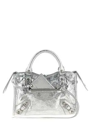 Balenciaga Le City' Mini Handbag - Silver