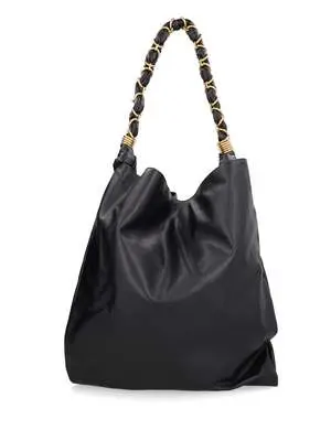 Saint Laurent Medium Amalia Hobo Bag - Black