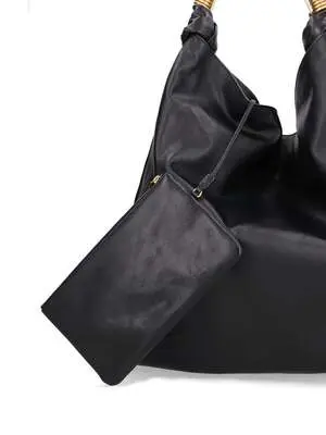 Saint Laurent Medium Amalia Hobo Bag - Black