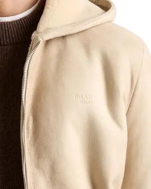 Prada Shearling Bomber Jacket