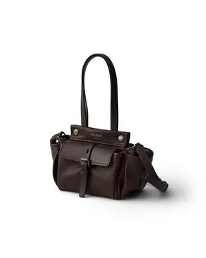 Prada Route Leather Mini Tote Bag