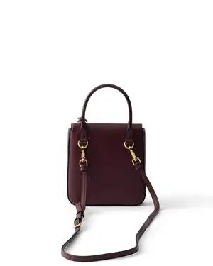 Prada Carry Mini Leather Handbag