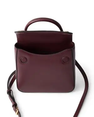 Prada Carry Mini Leather Handbag