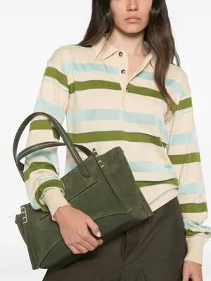 JW Anderson Loafer Leather Cabas Bag - Multicolor