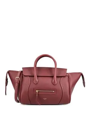 Celine Luggage Medium Leather Tote - Multicolor