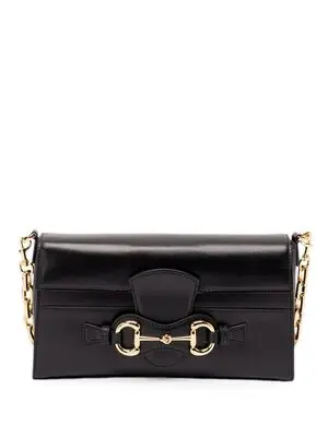 Gucci Horsebit Ristretto Medium Leather Shoulder Bag - Multicolor