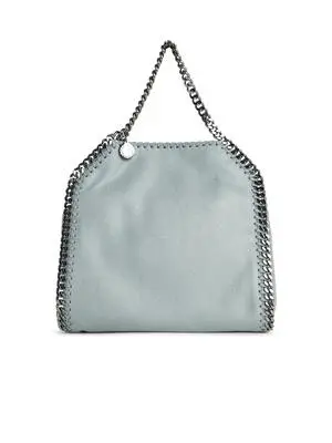 Stella McCartney Falabella' Mini Bag In Light 'shaggy Deer - Blue