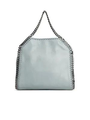 Stella McCartney Falabella' Mini Bag In Light 'shaggy Deer - Blue