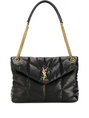 Saint Laurent Puffer Medium Leather Shoulder Bag - Multicolor