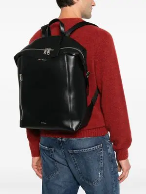 Paul Smith Leather Duffle Backpack