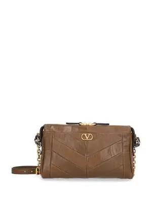 Valentino Garavani Panthea Small Crossbody Bag - Brown