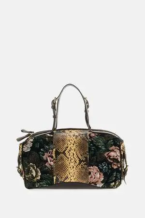 Dries Van Noten Jacquard East West Bag - Multicolor