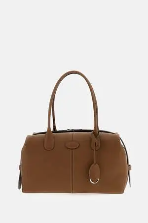 TOD'S Large Leather Boston Bag - Multicolor