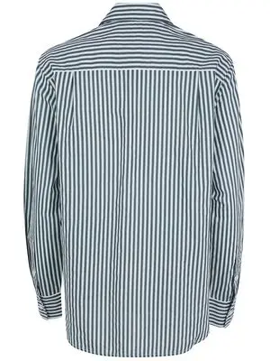 Essentiel Antwerp Kdot Embroidered Stripe Shirt - No