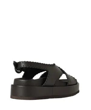 PALOMA BARCELO Round-toe Flat Sandals
