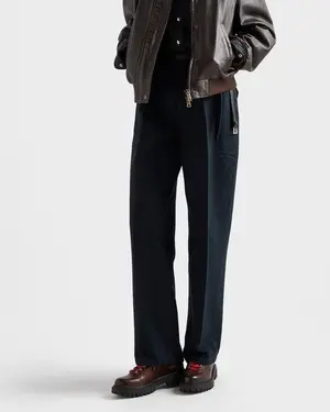 Prada Leather Lace-up Shoes