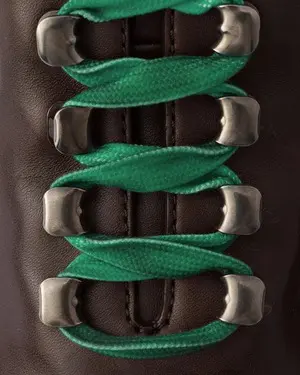 Prada Leather Lace-up Shoes