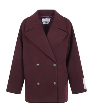 Essentiel Antwerp Kidney Oversized Double-breasted Coat - No