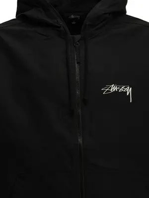 StÜssy Logo Zip Hooded Jacket